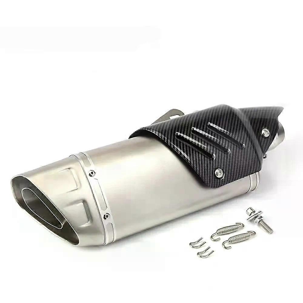 Universal 51mm Motorcycle Exhaust Muffler Escape Silencer AKR for KTM RC 125 250 390 for YAMAHA ...