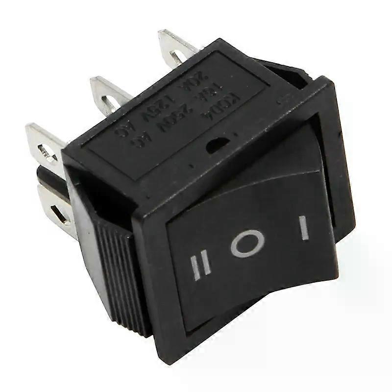 6-Terminals 3 Position ON/OFF/ON DPDT Boat Rocker Switch Double Pole ...