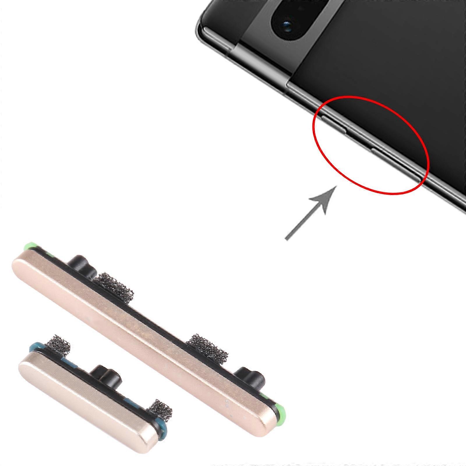 (New) For Google Pixel 7 Pro COMPATIBLE Power Button + Volume Button ...