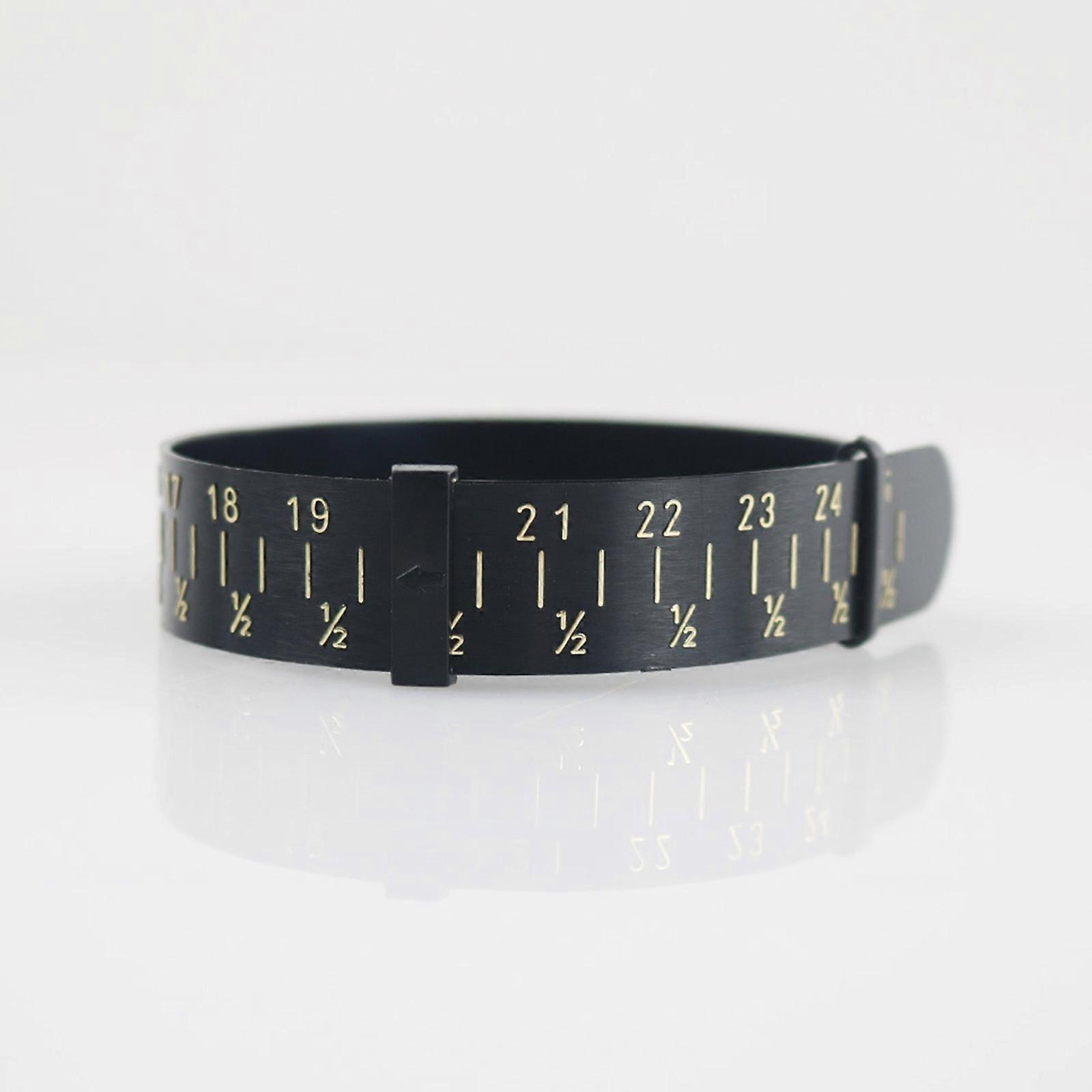 Plastic Ring Sizer Measuring Set Finger Size Gauge Measure Tool Finger ...