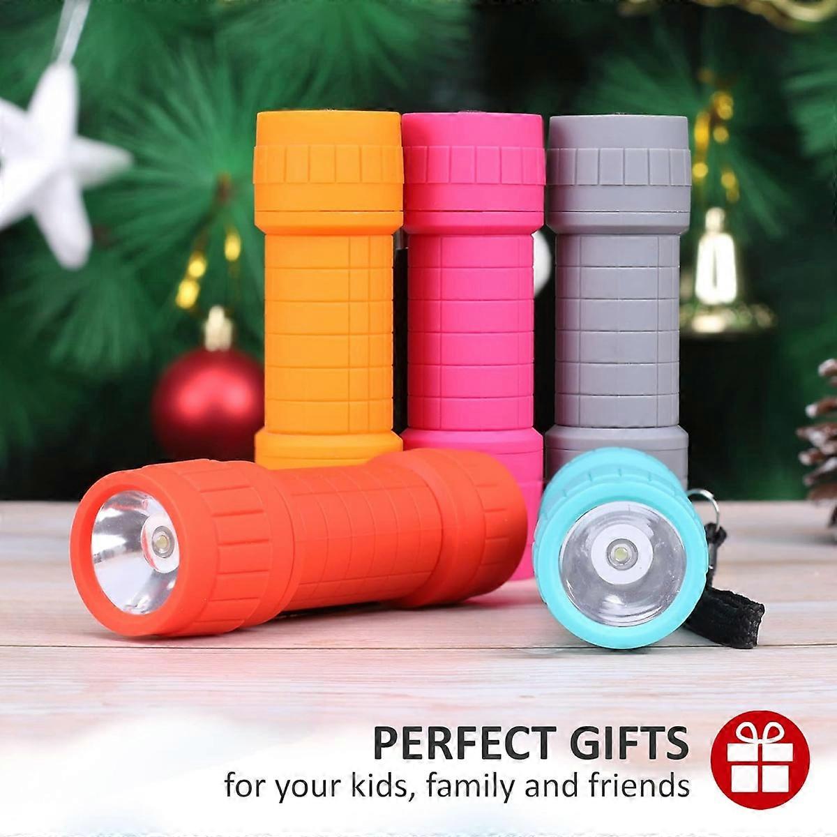 10-Pack Professional Outdoor Mini Flashlights Set, Super Bright 100 ...