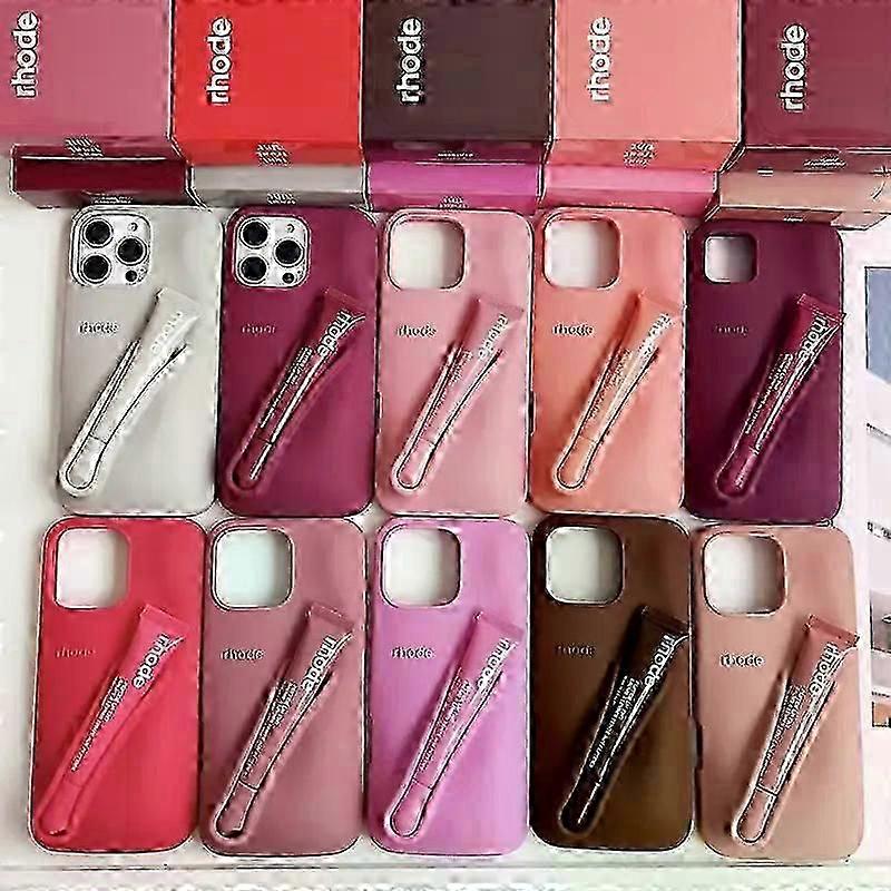 Rhode Lip Gloss Inspired Phone Case for iPhone 16/15/14/13/12/11 Pro ...