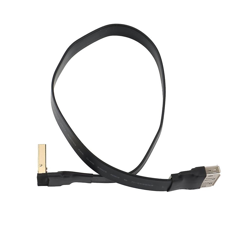 Displayport Ribbon Extension Cable Male-female Flat Emi Shielding Fpc ...