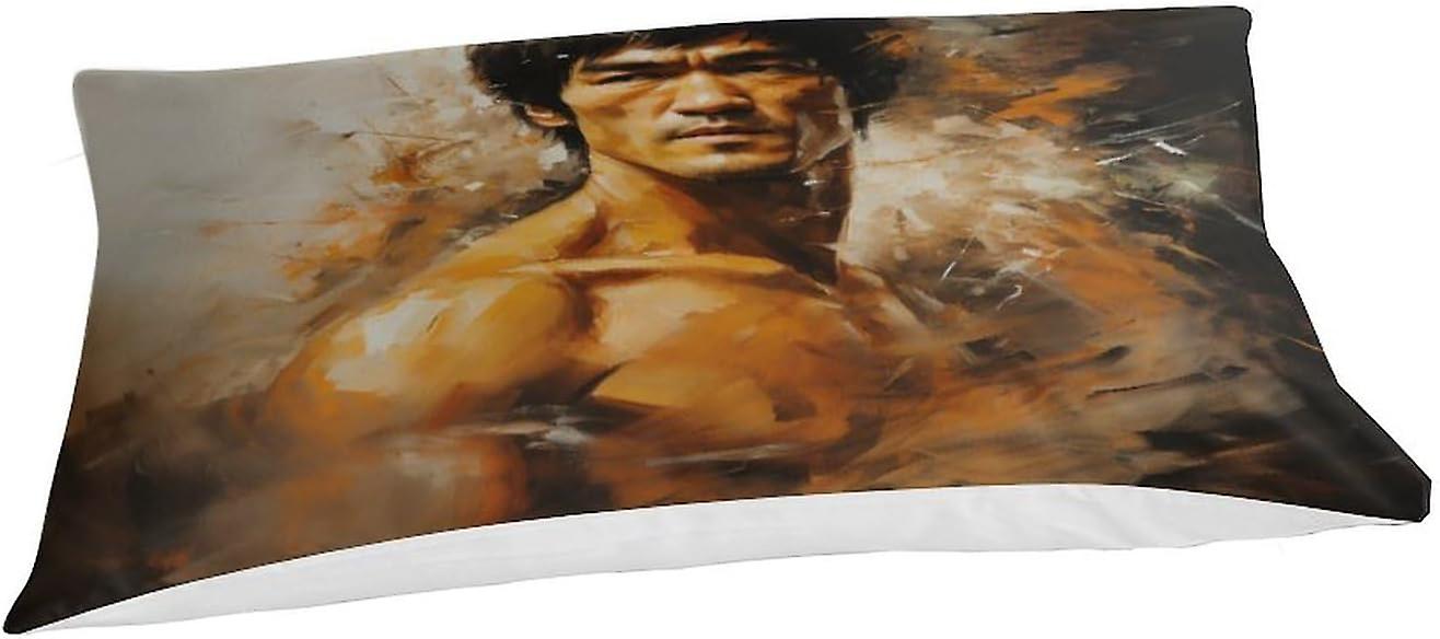 Martial Arts Superstar Bedding Sets Duvet Cover Bruce Lee Bed Set ...