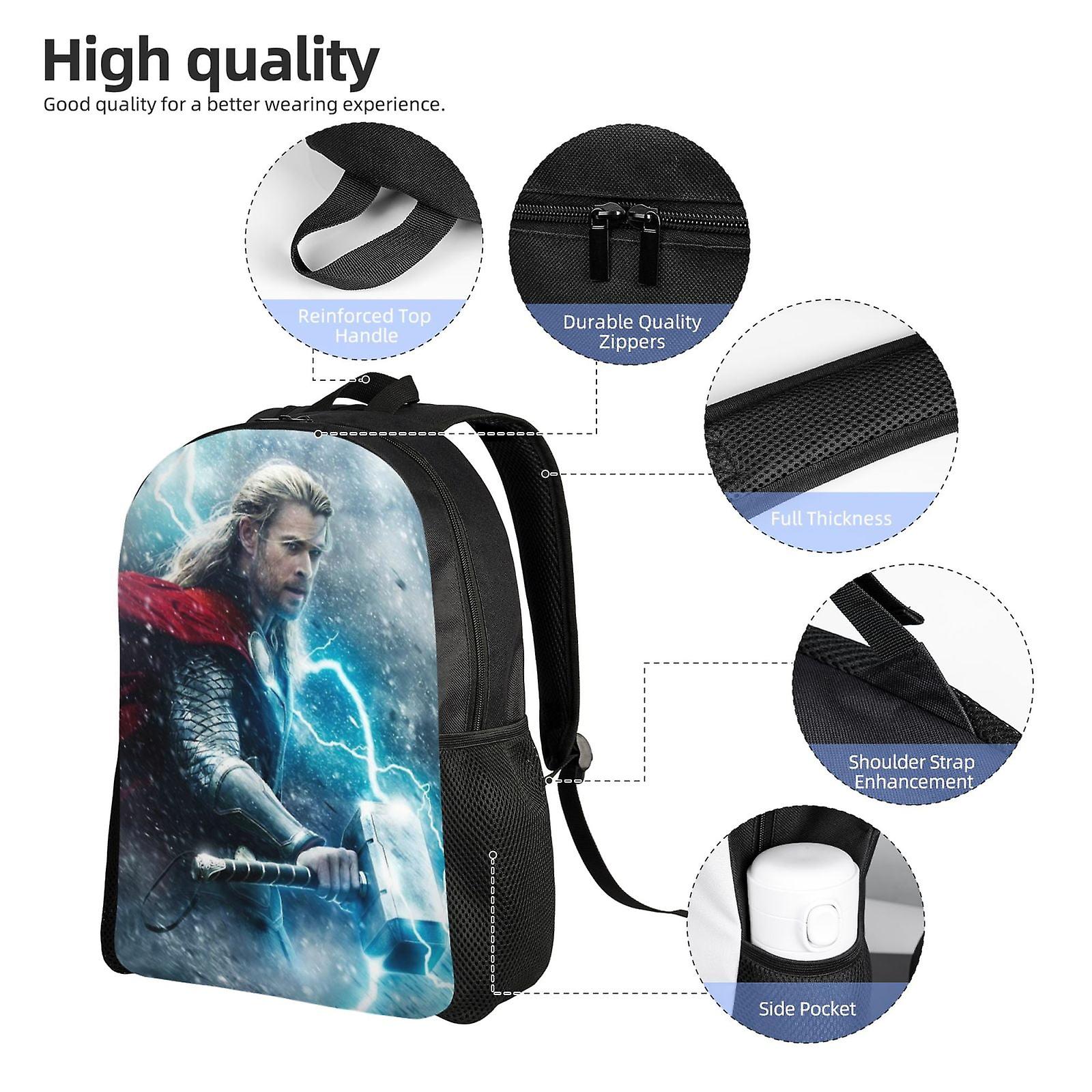 Thor Kid Backpack School Bag Elementary Students Bookbags for Teens Boys | Fruugo UK