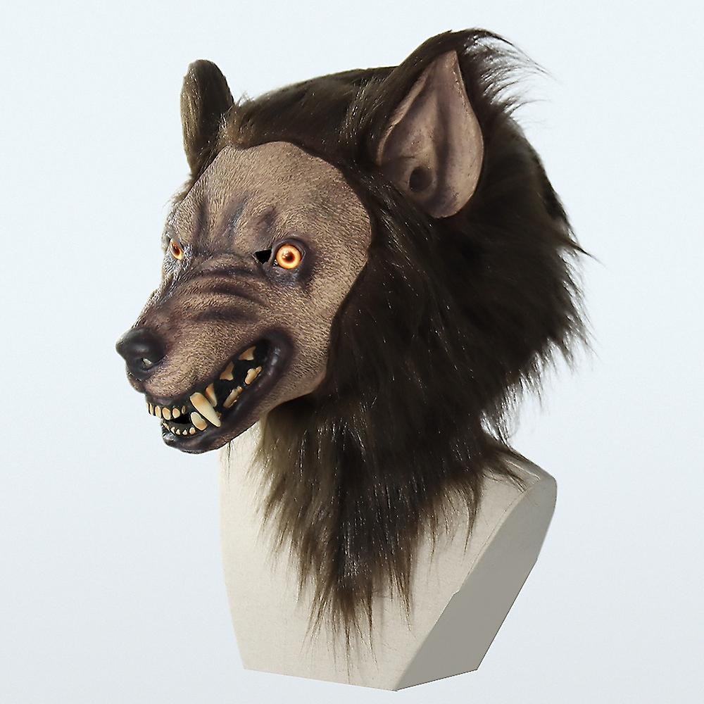 Halloween Anime Werewolf Masks Animal Wolf Realistic Cosplay Latex ...