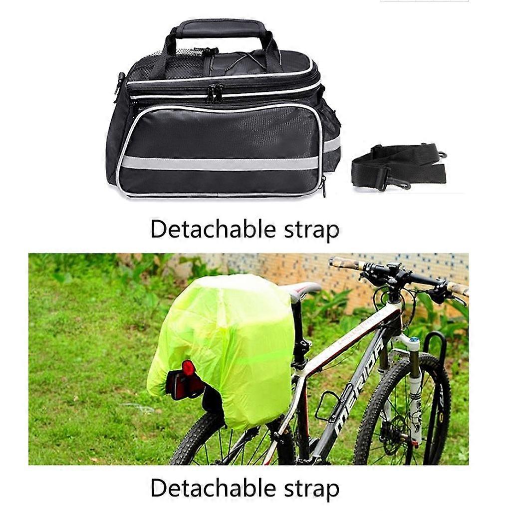 Multifunctional Bike Rear Seat Cargo Bag Waterproof Bicycle Cycling ...