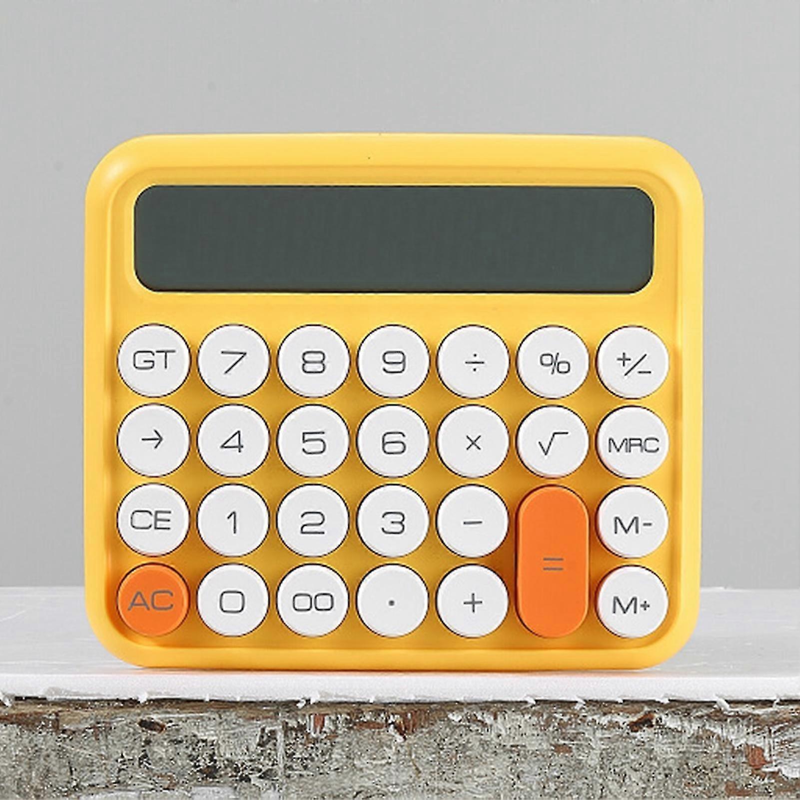 Calculator Large Led Screen Portable Energy Saving Mechanical Keyboard ...