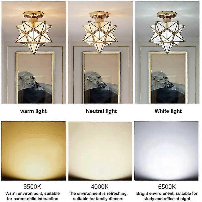 Ceiling Lamp Five-pointed Star Ceiling Light Hallway Aisle Balcony ...