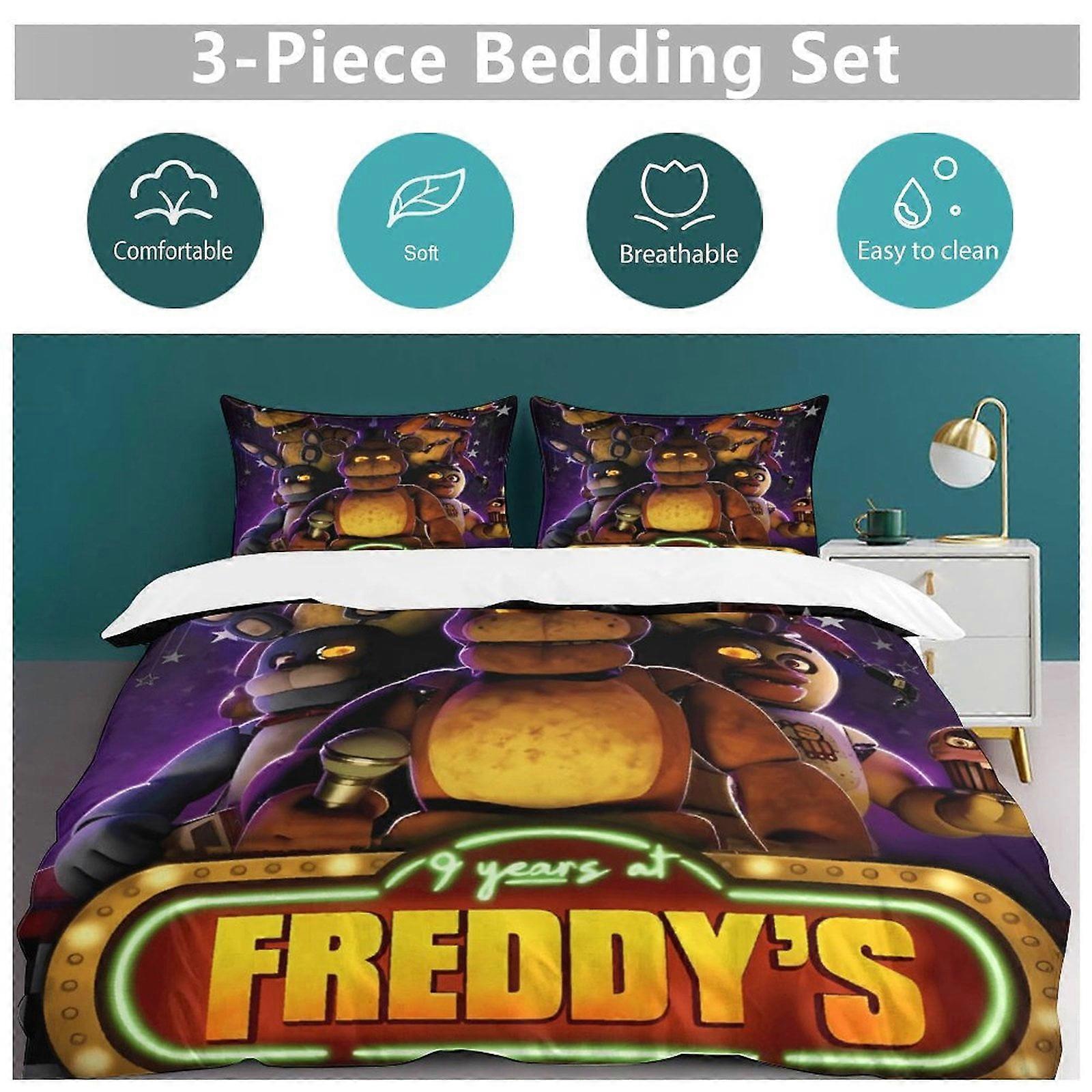 x548 Five Nights at Freddy's FNAF Bed Duvet Cover Microfiber Bedding ...