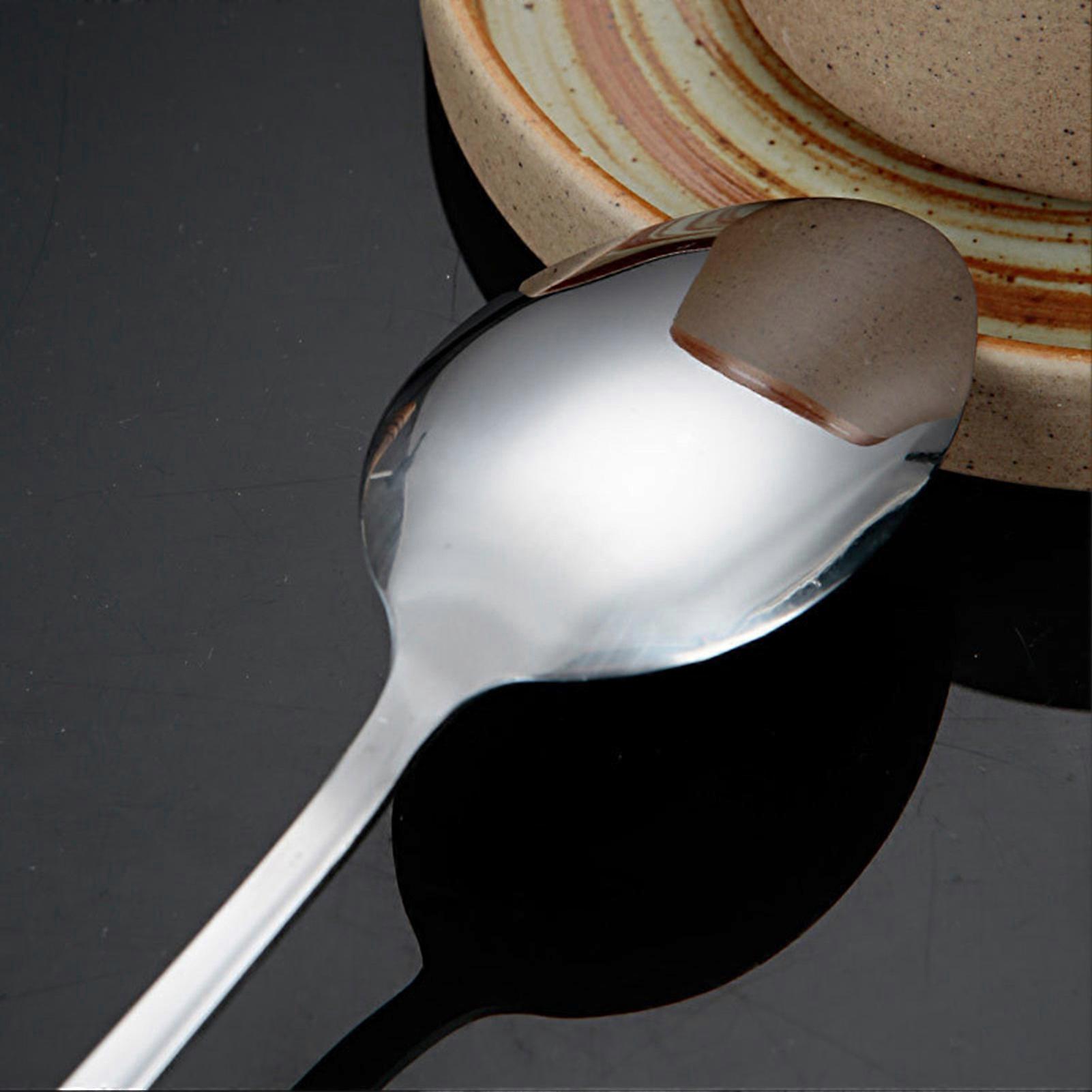 4pcs Tablespoon Spoon Set Premium Food Grade BPA Free Serving Spoons ...