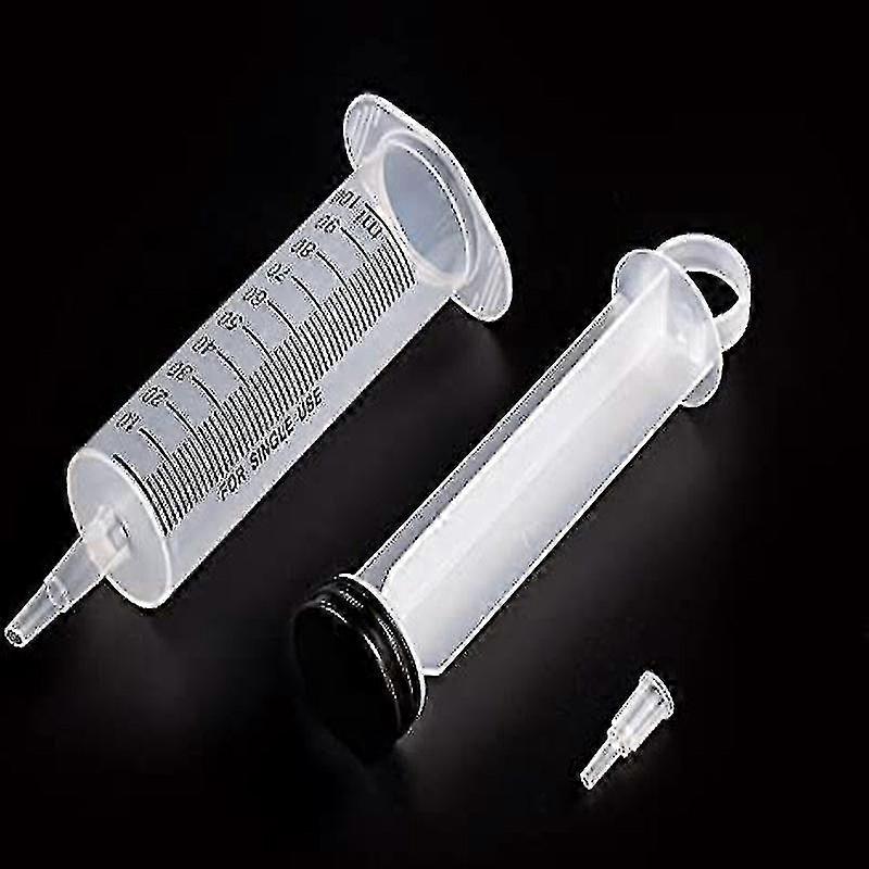 Plastic Syringe with Flexible Hose Large Plastic Measuring Syringe for ...