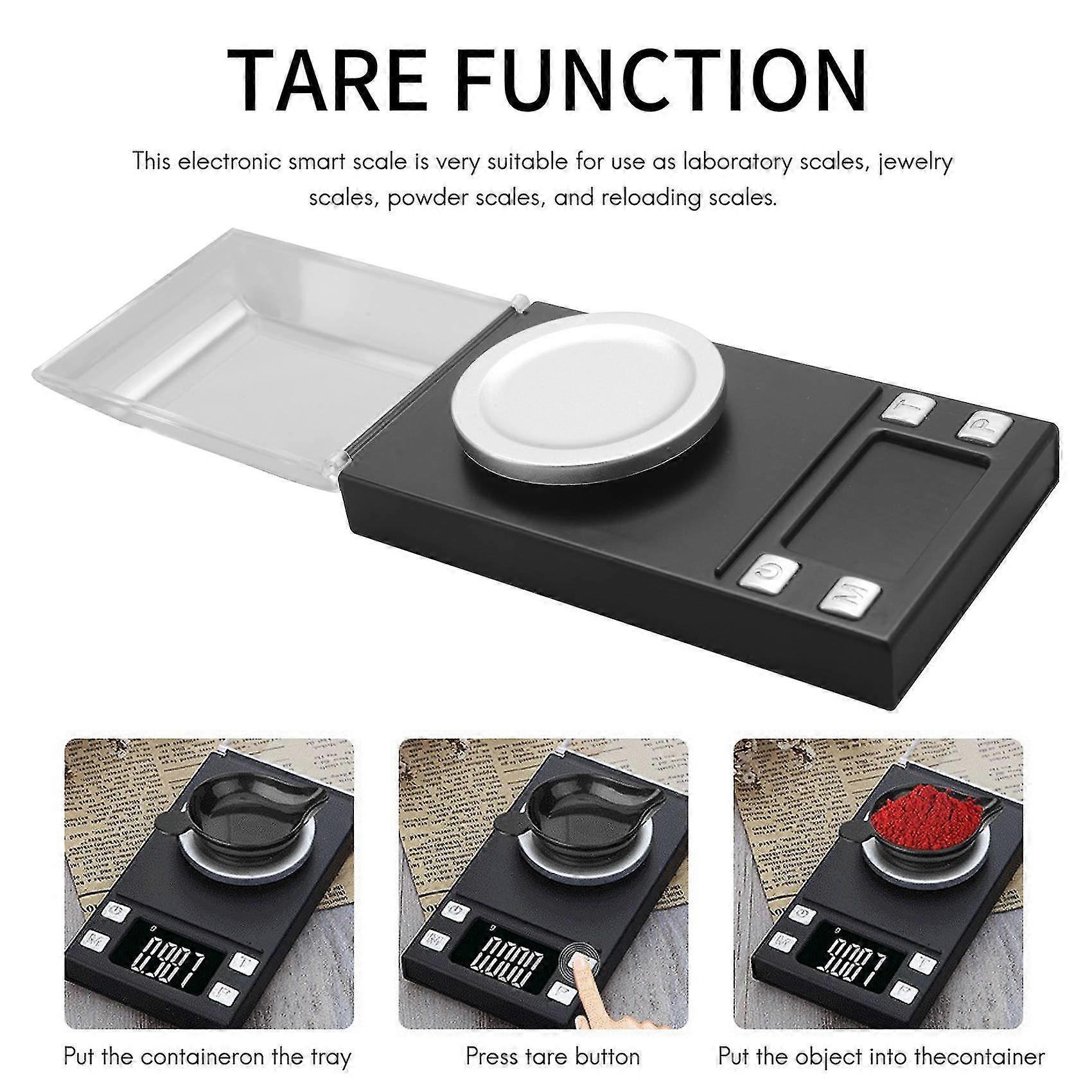 Digital Milligram Scale 100g/0.001g,high Precision Mini Carat Jewelry Scale For Pocket Scale ...