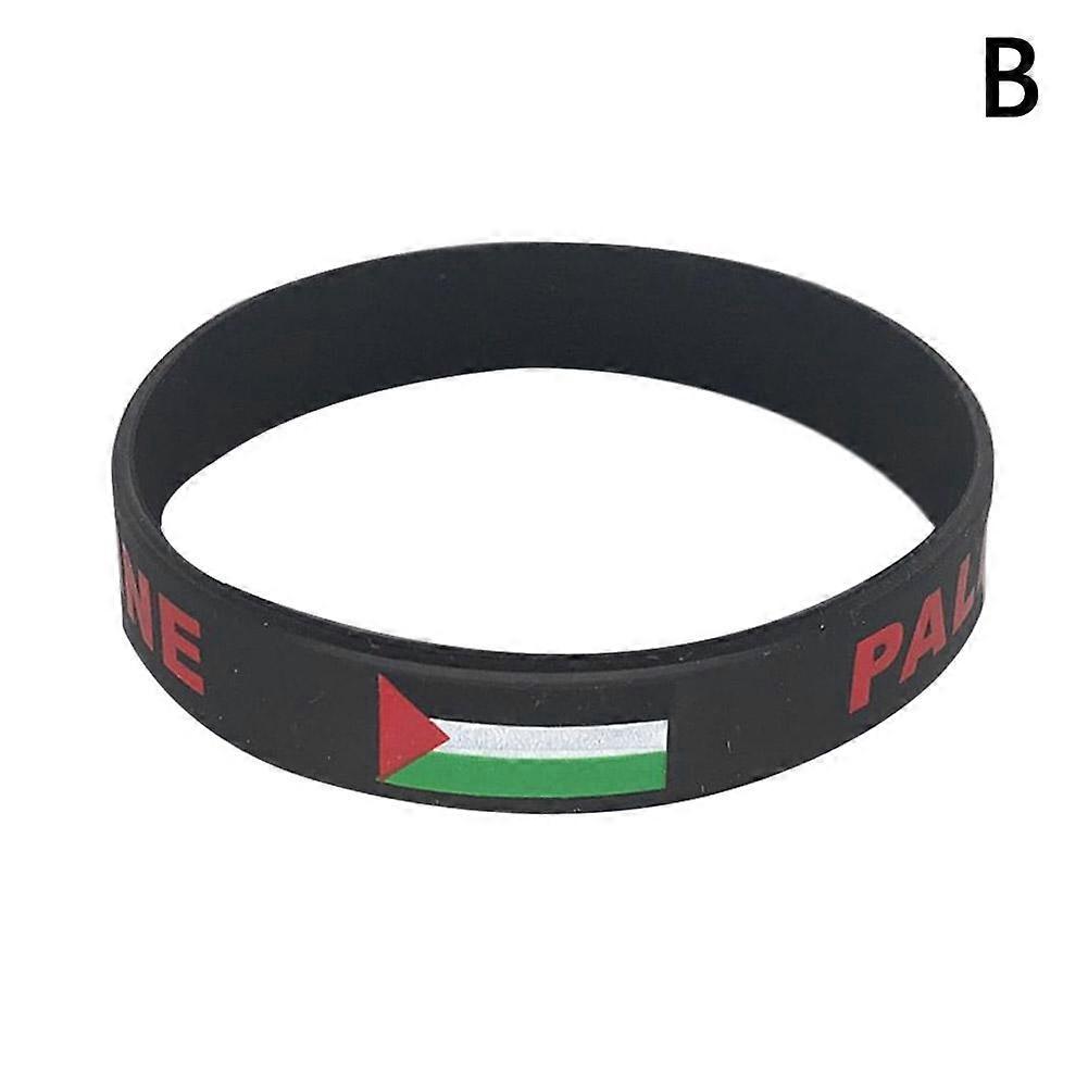 Palestine Silicone Wrist Band Palestine Palestinian Flag Bracelet ...