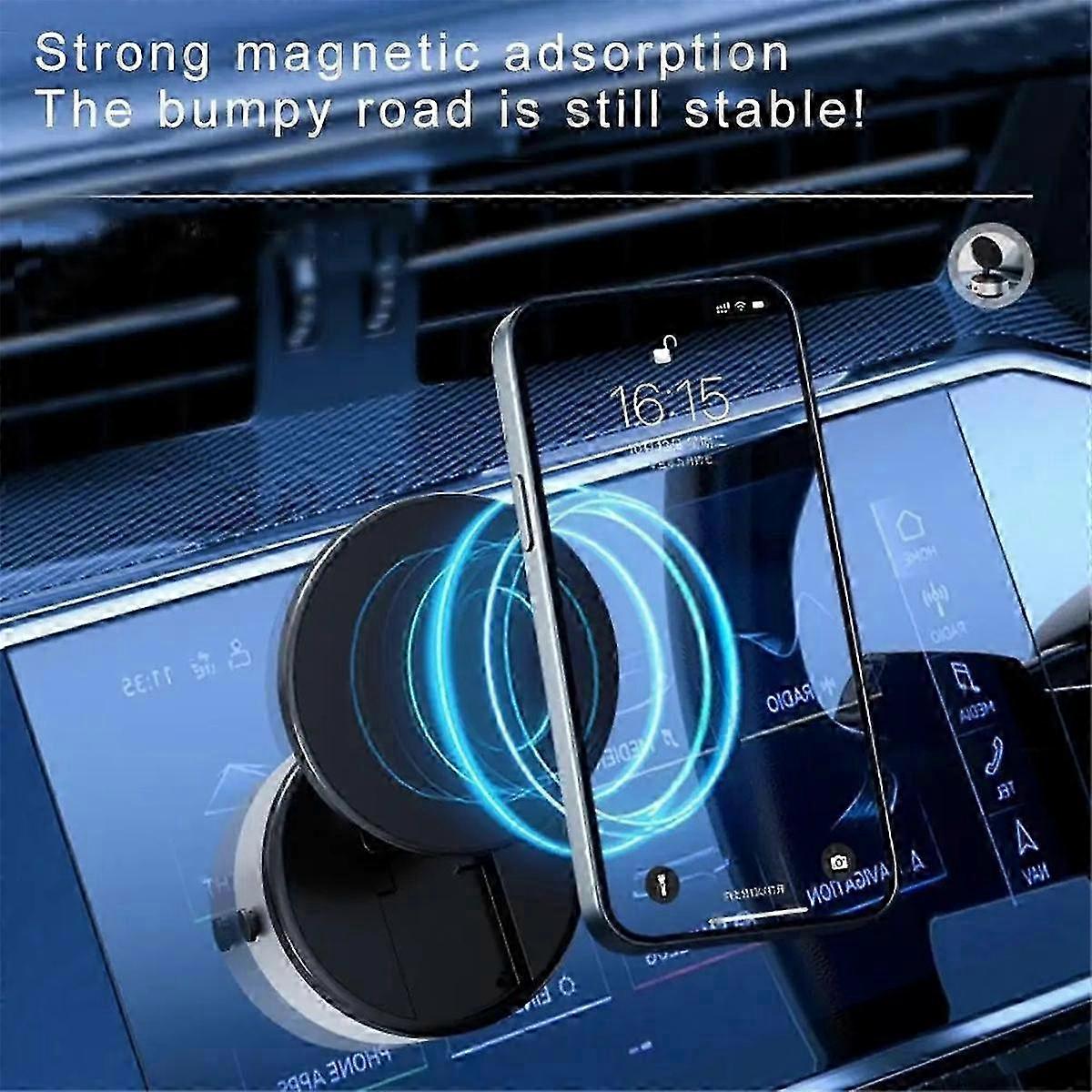 Vacuum Phone Holder Suction Cup Folding Car Phone Stand Navigation ...