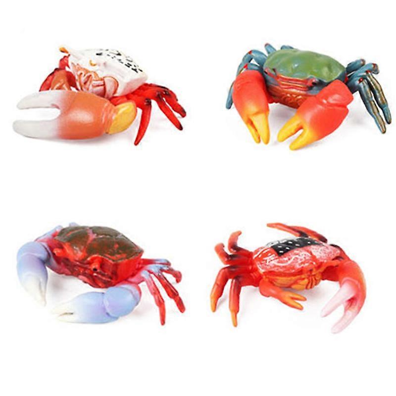Sea Animal Jungle Animal Crab Frog Fish Figurines Action Figures Ocean ...