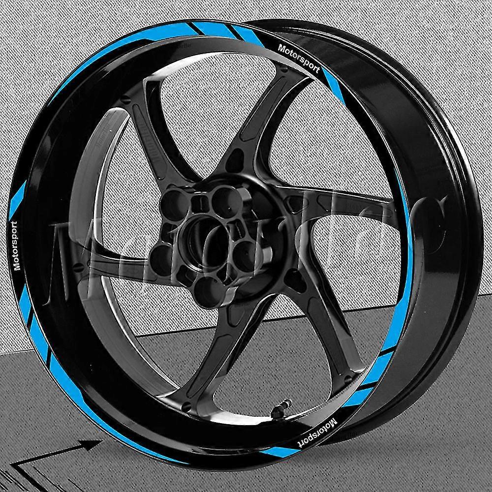 Motorcycle Wheel Sticker 17'' Rim Decal Stripe Tape Accessories For Bmw ...