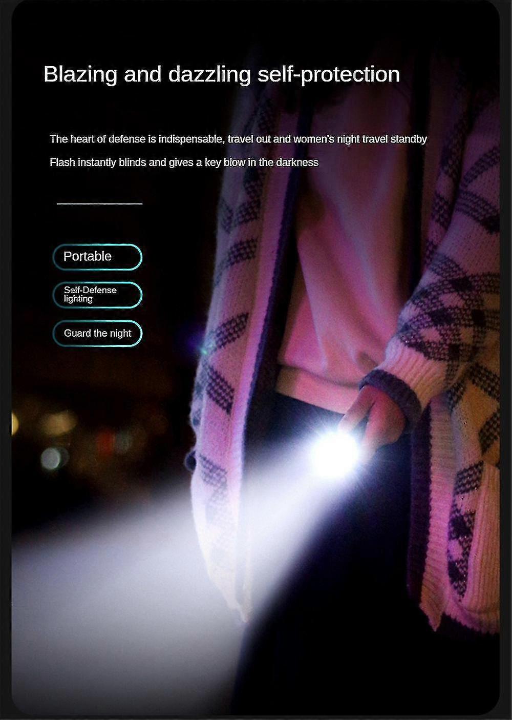 New Ultra Powerful Flashlight 3 Core Mini Tactical Flashlight Usb ...