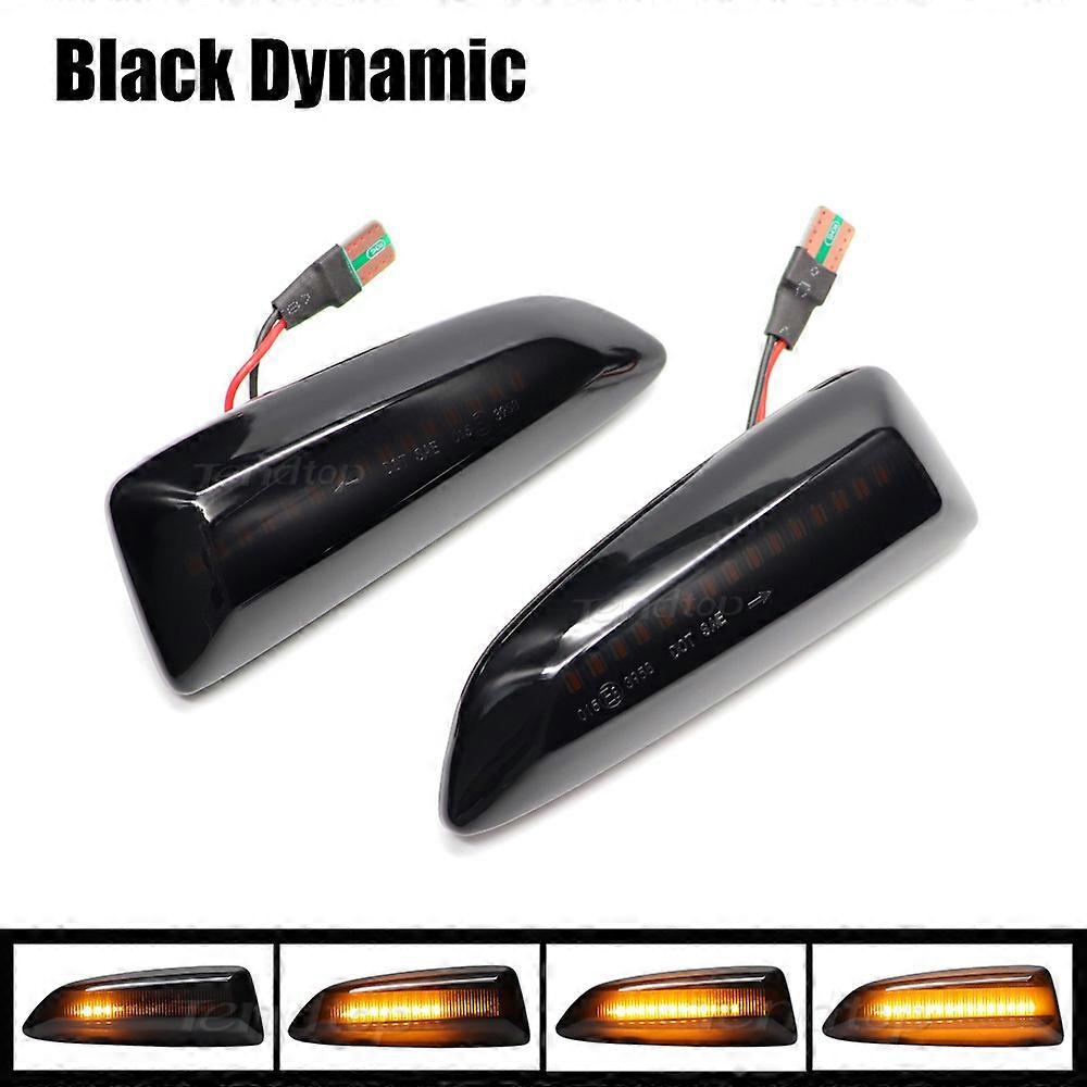 2Pcs Led Dynamic Side Marker Turn Signal car light For Opel Astra J ...