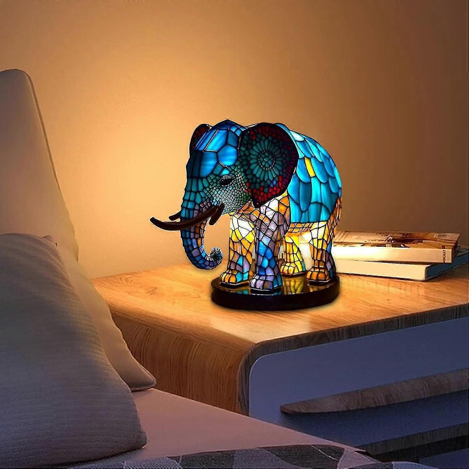 Stained Glass Lamp | Animal Table Lamp Series | Simulation Animal Table ...