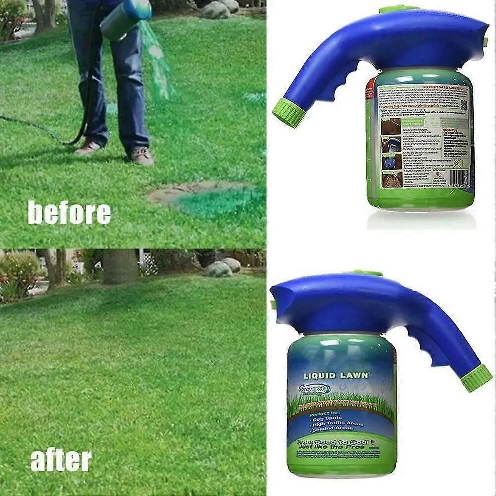 Lawn Sprayer Seed Liquid Hydro Seeding System Mousse Household Grass ...