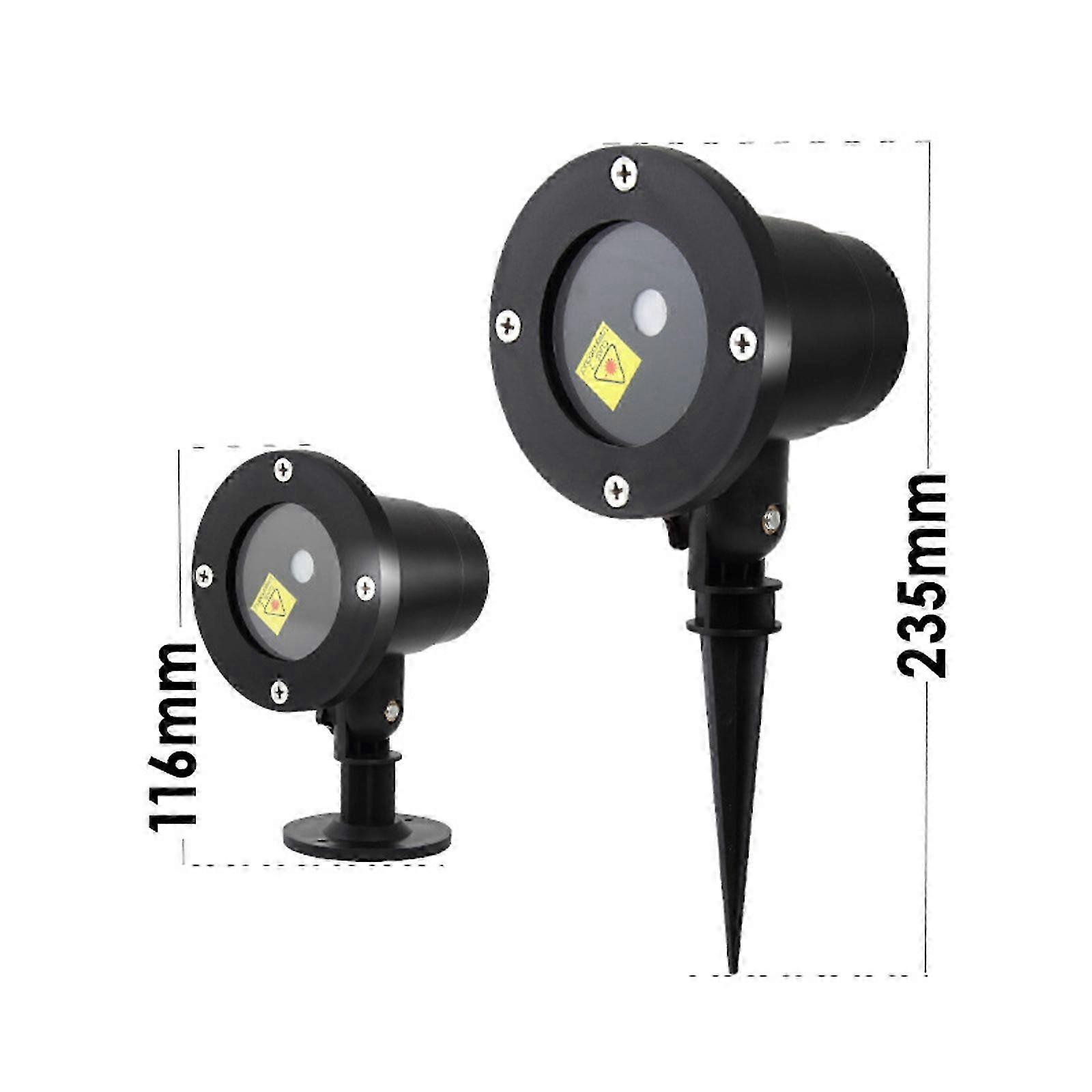 LED Laser Projector Light Xmas Garden Light Christmas Moving Laser Lamp ...