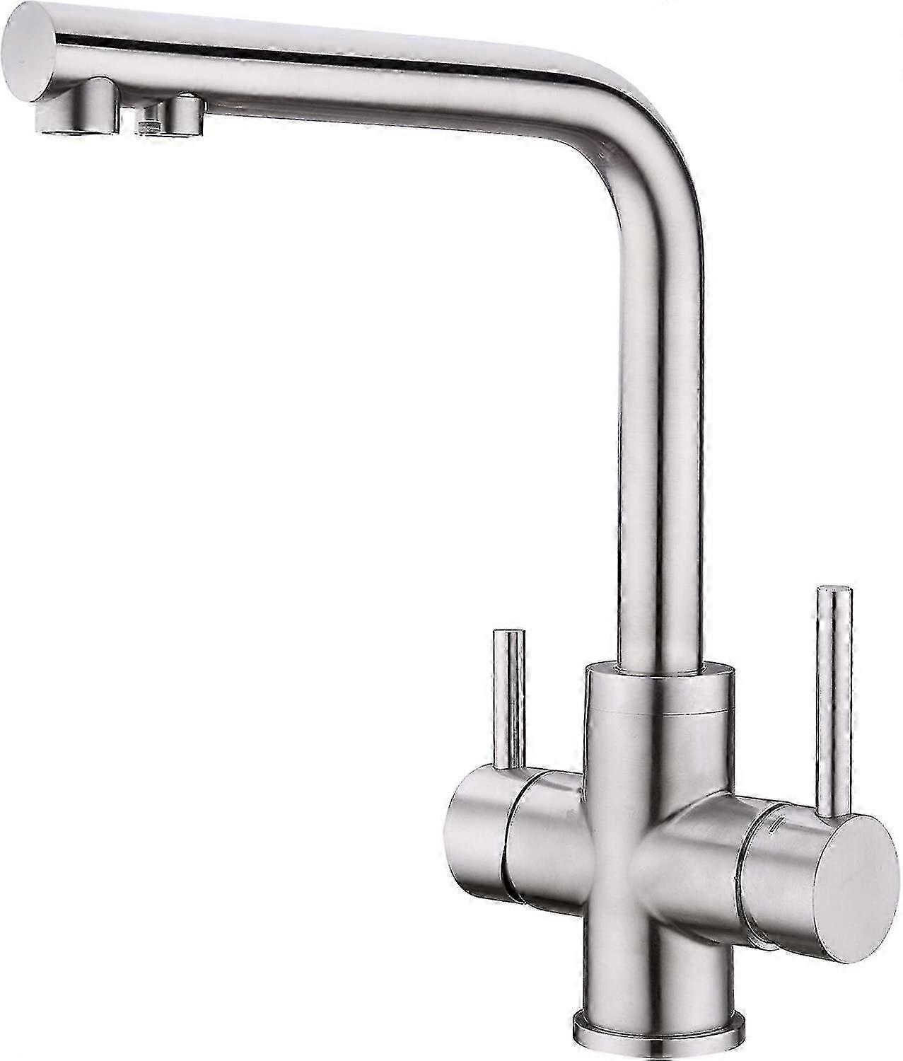 3 Way Kitchen Faucet, 360 Rotatable Kitchen Faucet, 3 In 1 Water Filter ...
