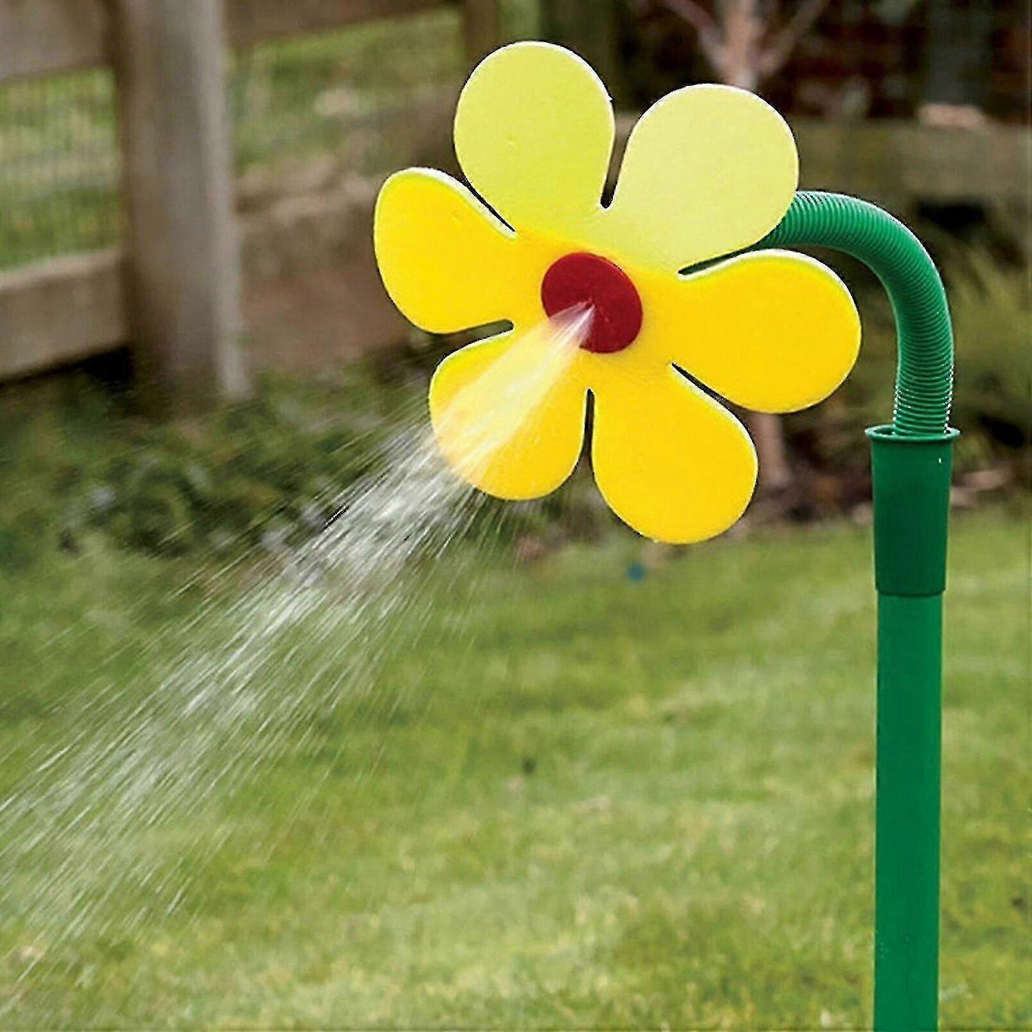 Crazy Daisy Sprinkler 360 Rotating Flower Auto Garden Watering System ...