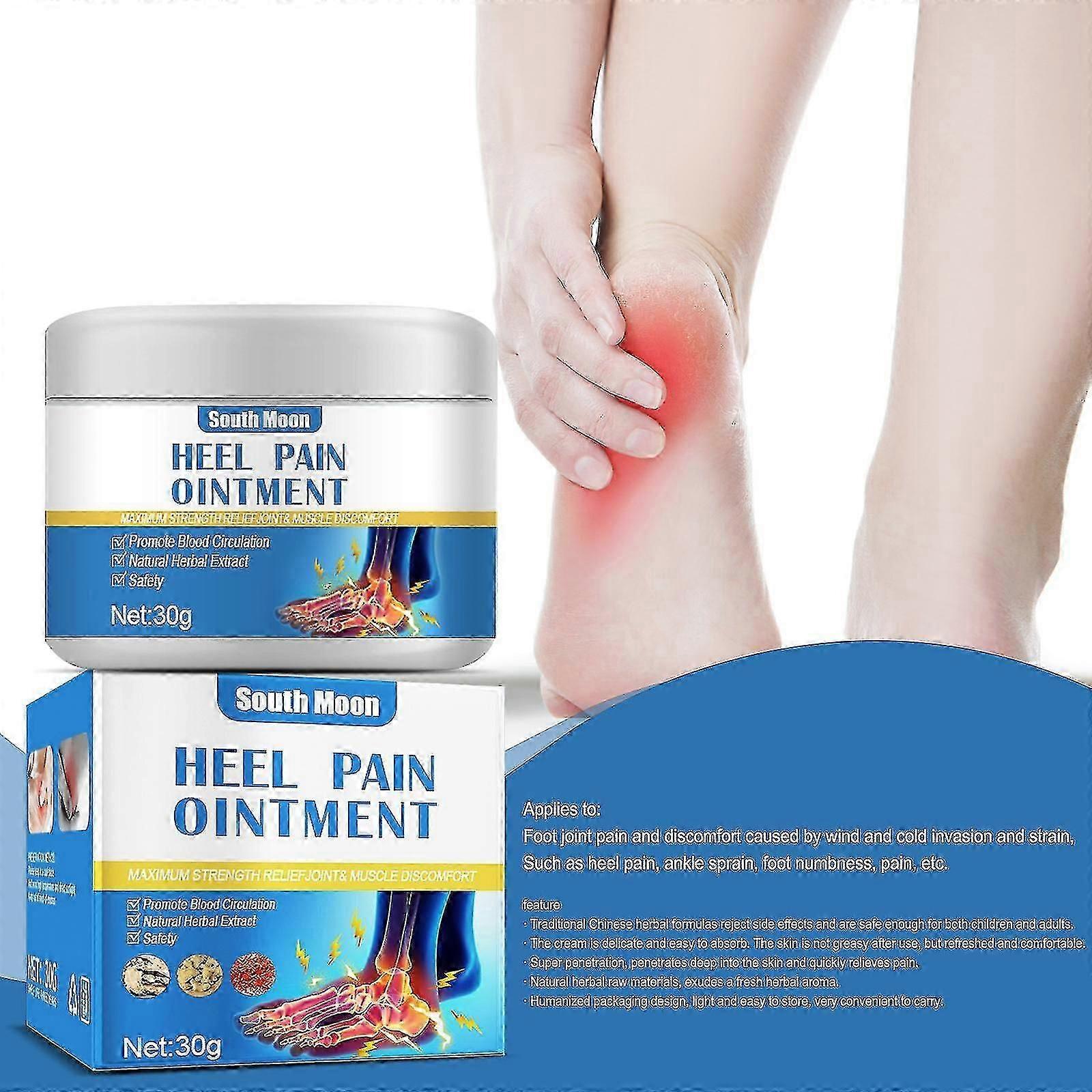South Moon Heel Pain Paste Heel Spurs Pain Relief Frost Rigid Arch ...