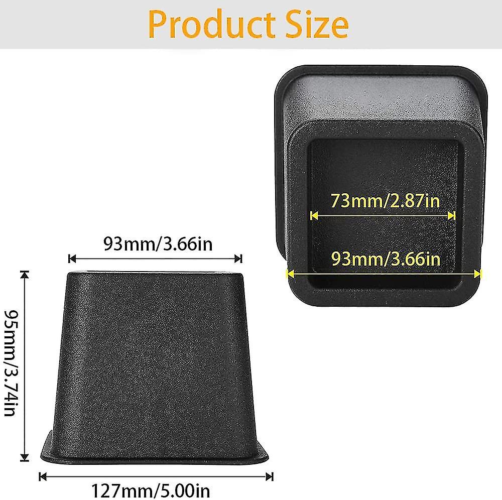 4pcs Furniture Raisers 3 Inch Adjustable Chair Sofa Riser Heavy Duty ...