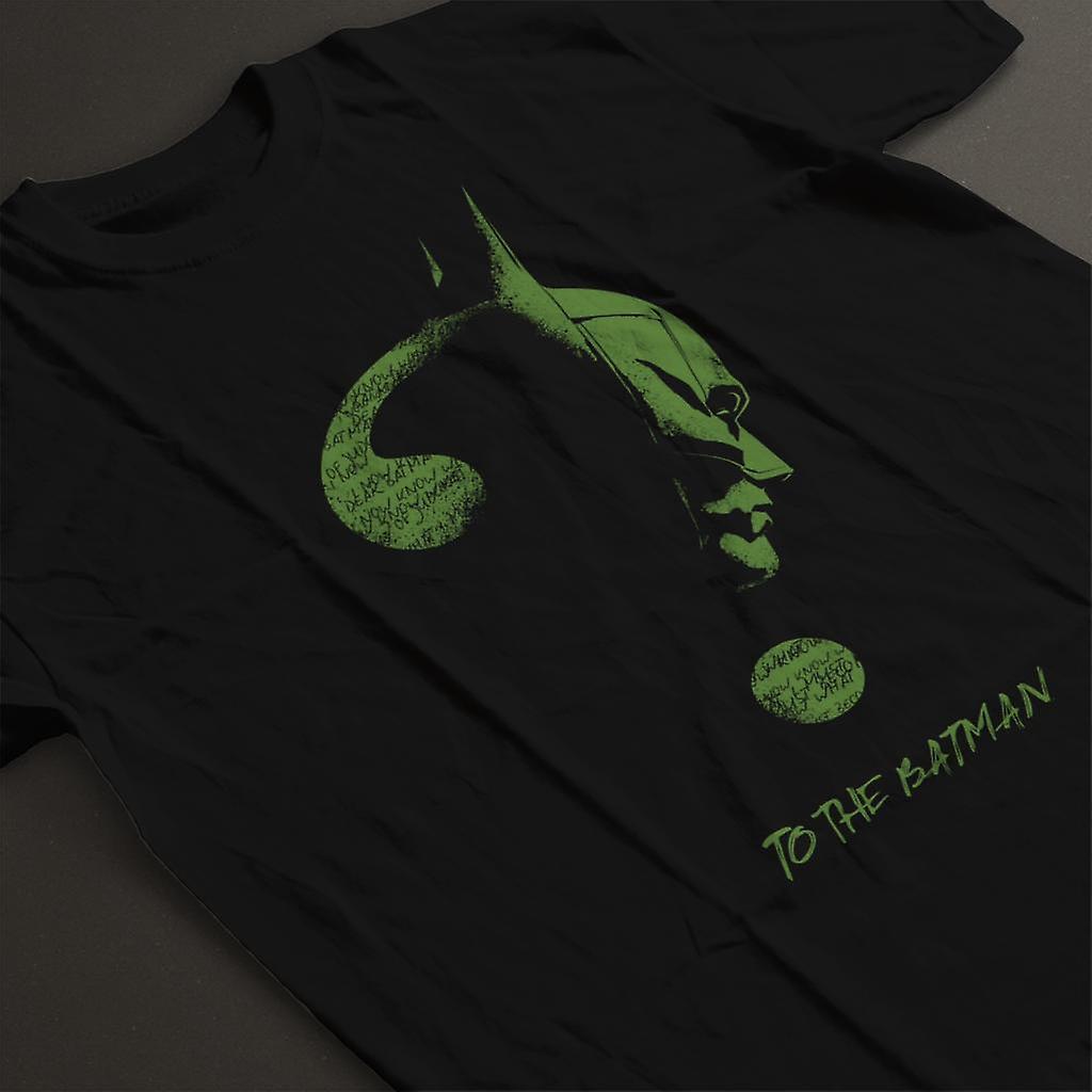 The Batman Riddler Question Mark Men's T-Shirt | Fruugo US