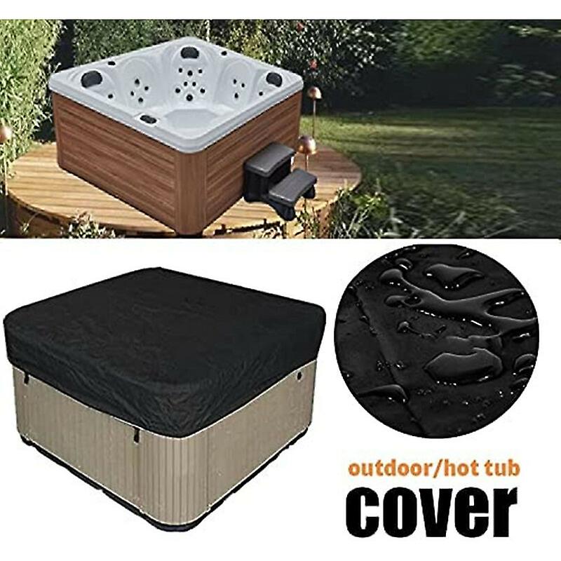 Outdoor Spa Cover Square Hot Tub Cover Waterproof Spa Cover Made of ...