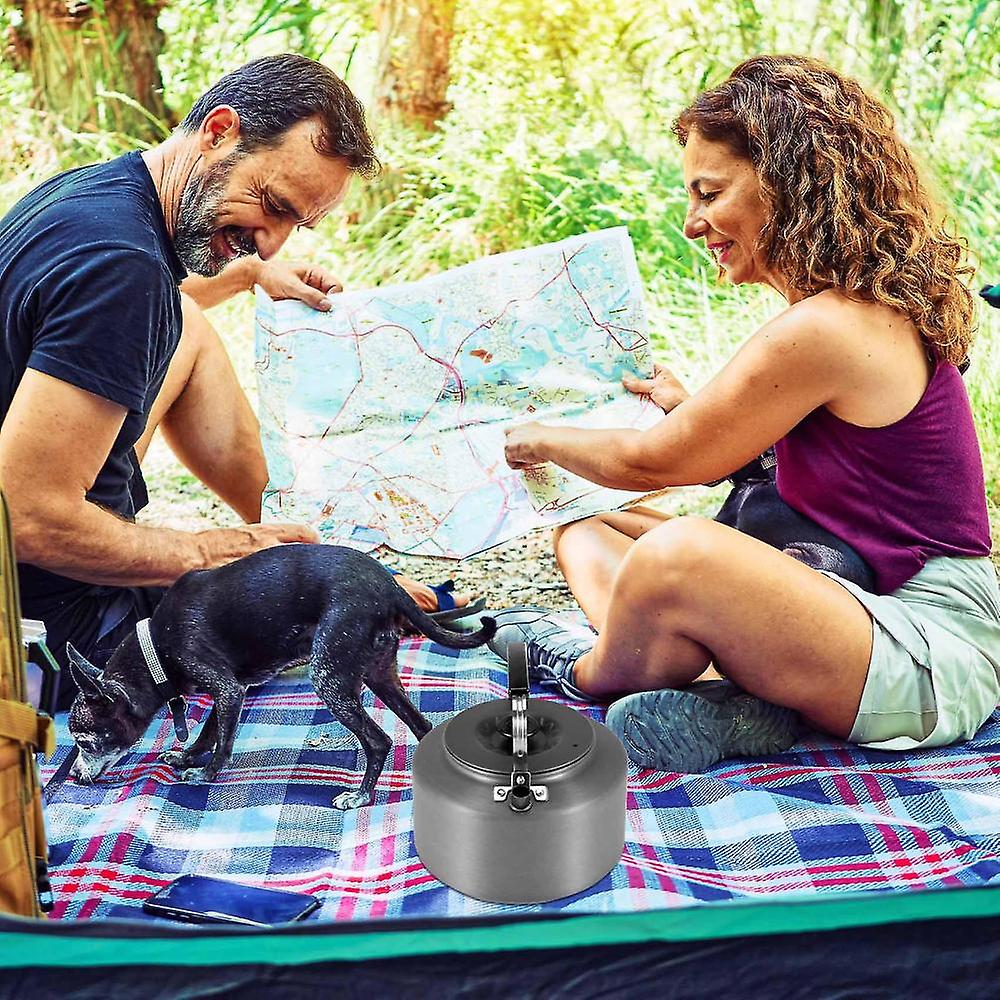Camping Kettle 2.0l Open Campfire Coffee Tea Pot Fast Heating Outdoor ...
