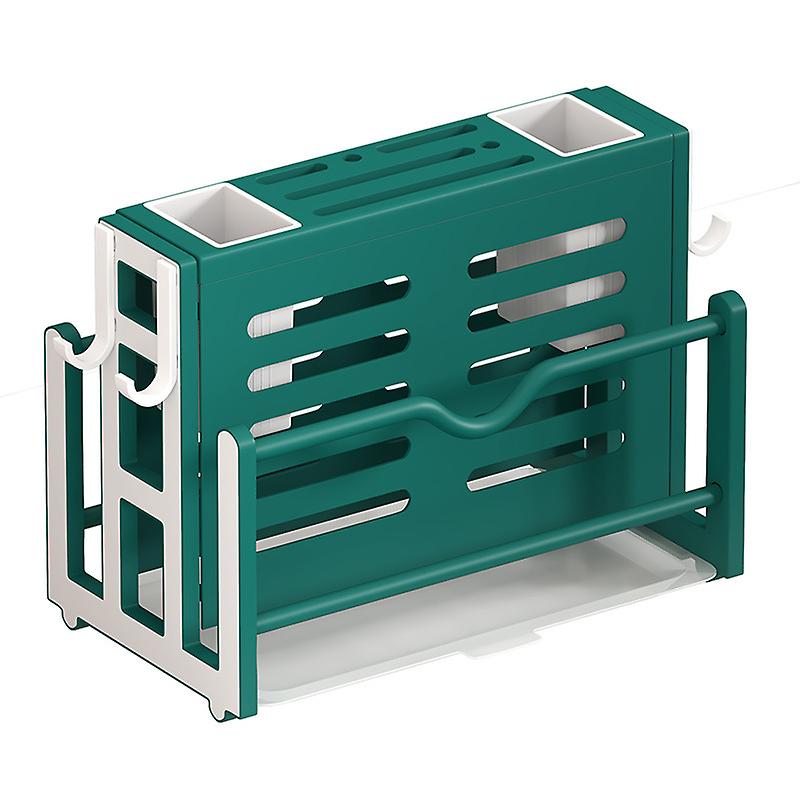 Knife Storage Rack Cutting Board Kitchen Knife Chopstick Tube Built-in ...