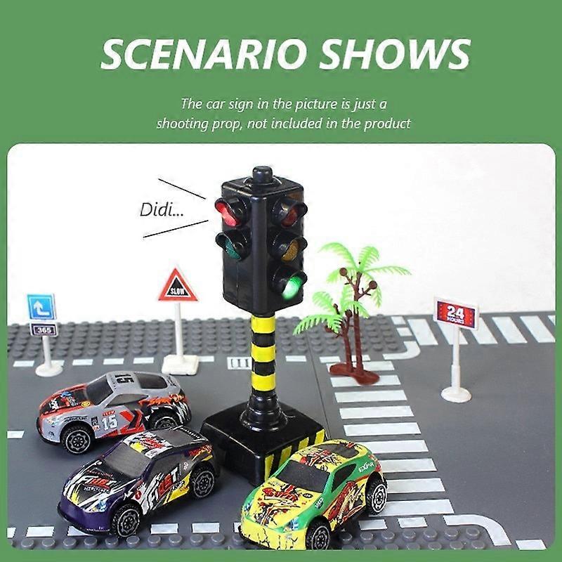 Mini Traffic Signal Light Toy Model Simulation Road Sign Scene Sound ...