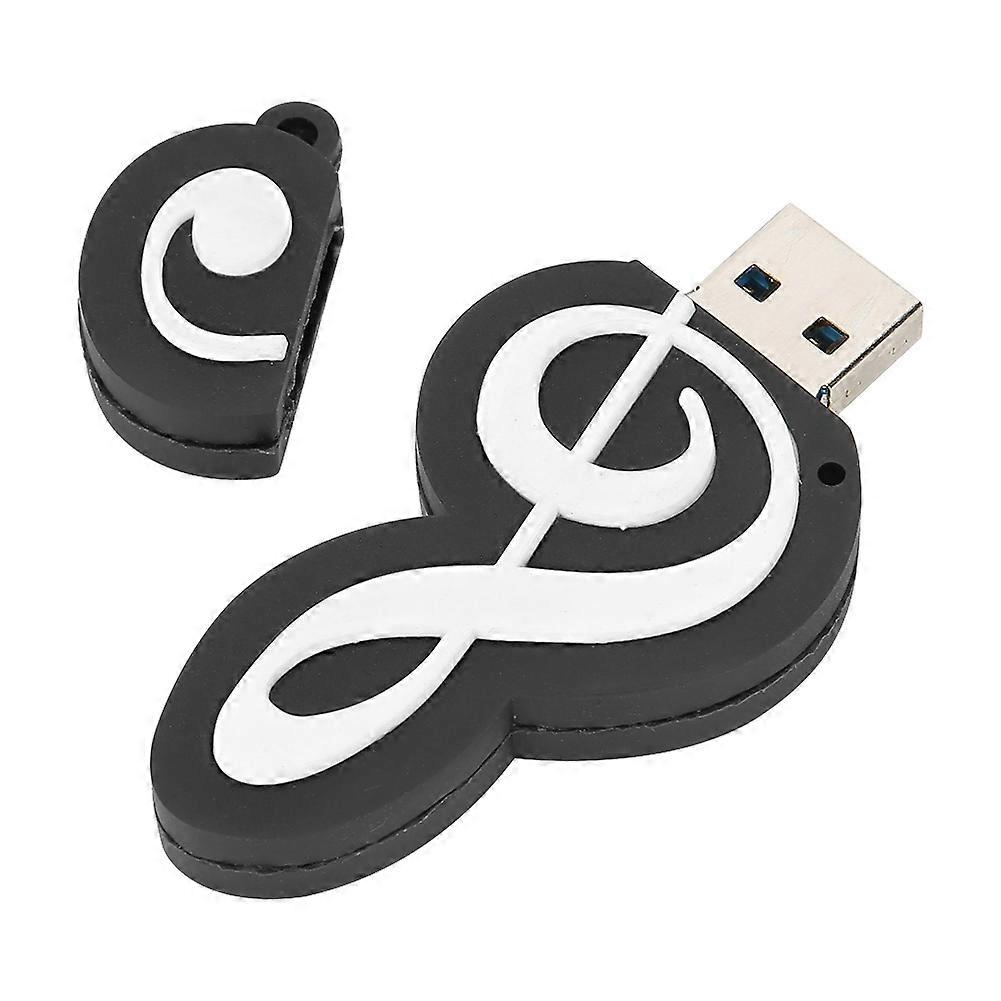32G Musical Note USB Flash Drive High Speed USB3.0 Pendrive Memory ...