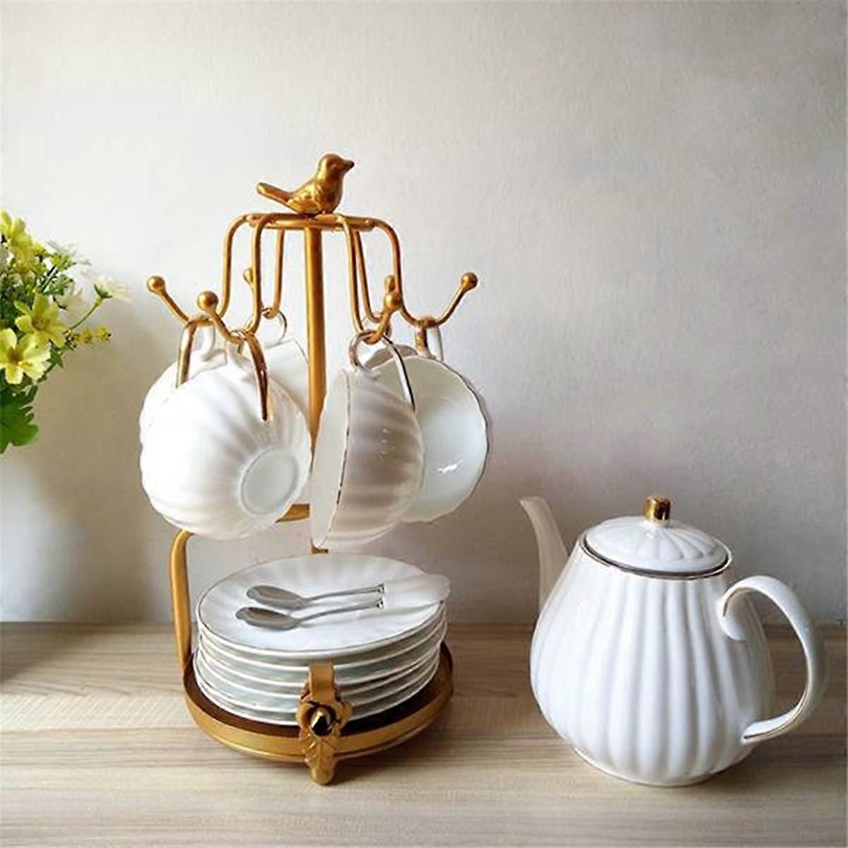 Coffee Cup Holder Tea Cup Storage Rack Tea Cup Rack Stand Freestanding ...