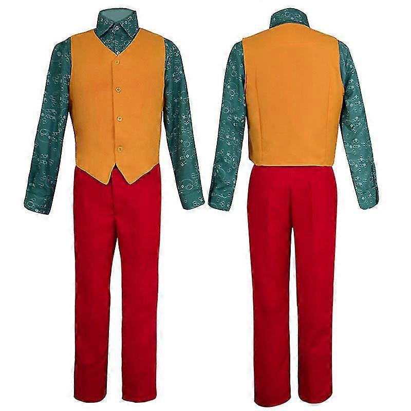 Joker Halloween Cosplay Costume, Arthur Fleck Joaquin Phoenix Suit - JA ...