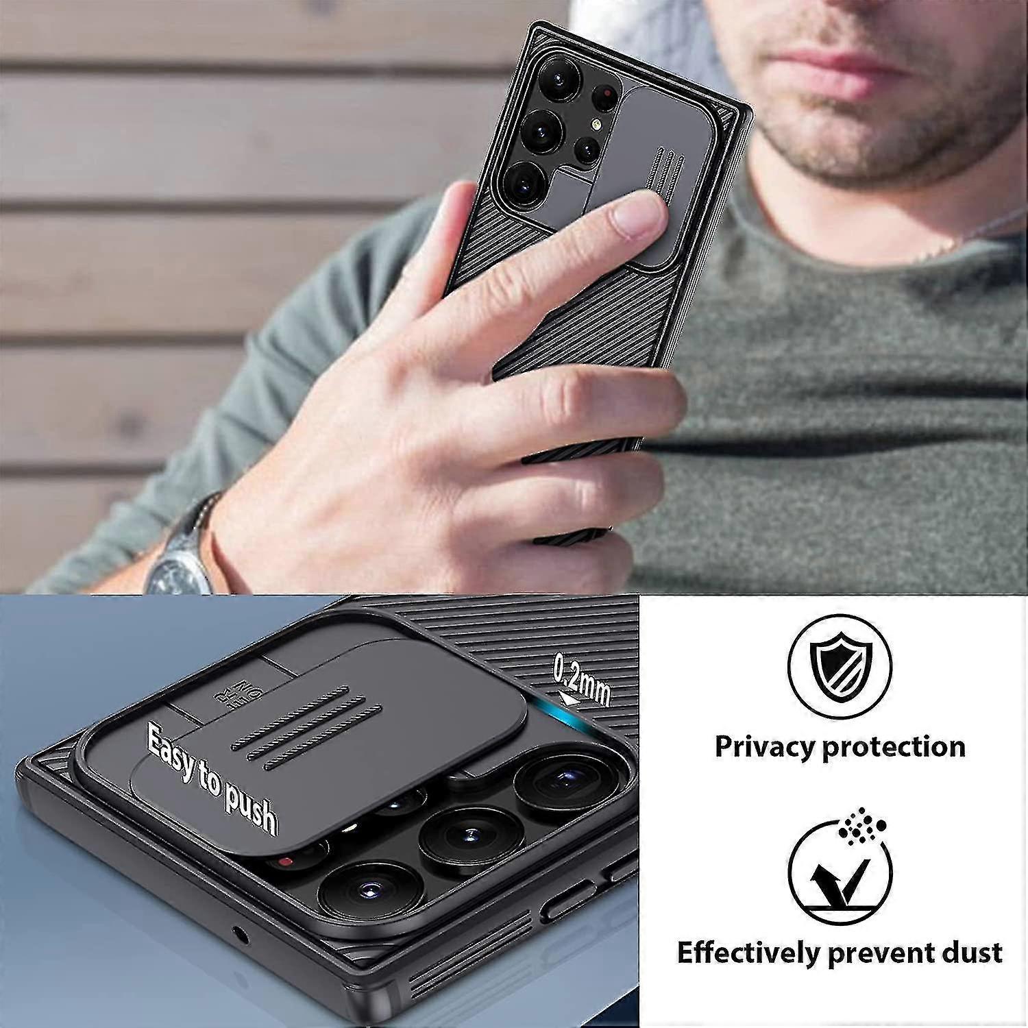 Magnetic Magsafe Case Compatible With Galaxy S23 Ultra, Slim Rugged ...