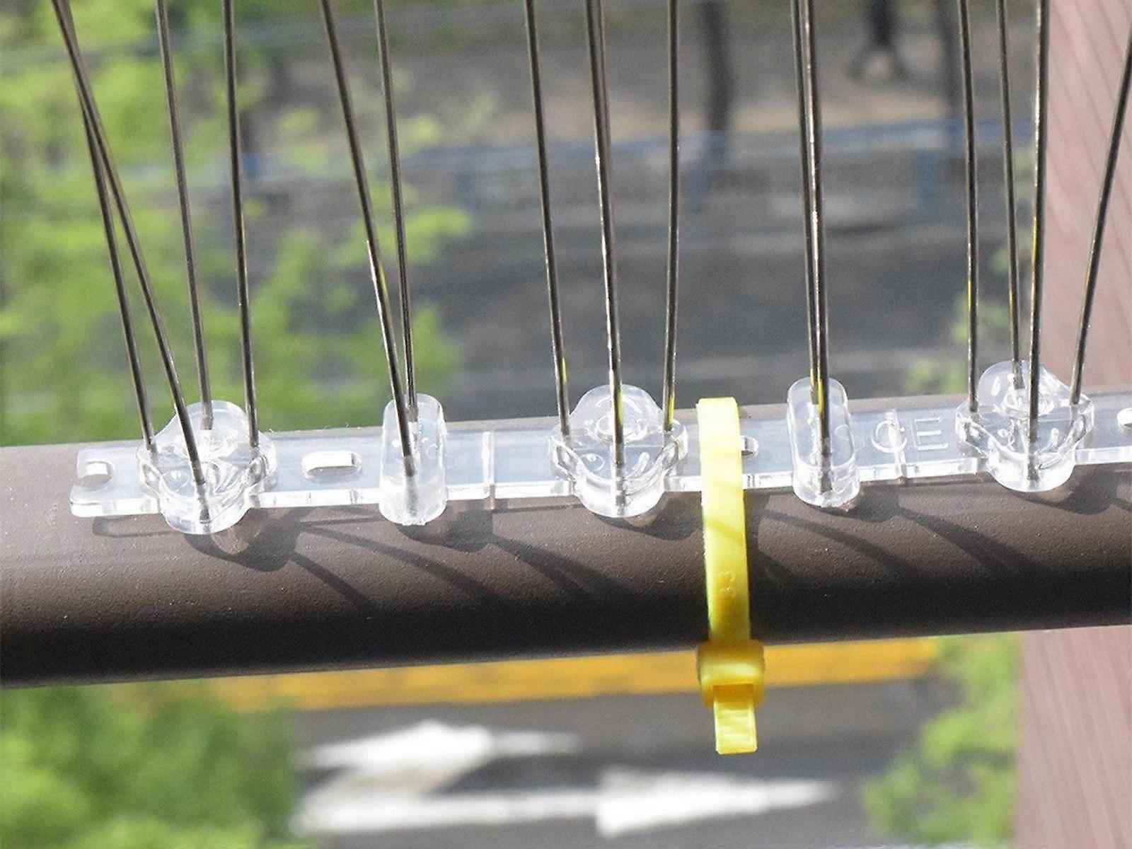 24Pcs Stainless Steel Bird Repellent Spike Repeller for Verandas Roof ...