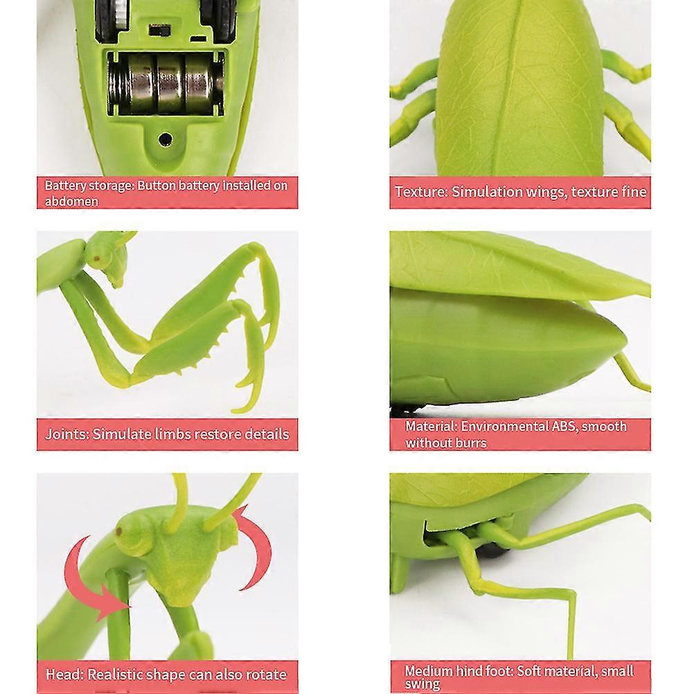 Infrared Remote Control Simulated Insects Toy Rc Firefly Moth Praying ...