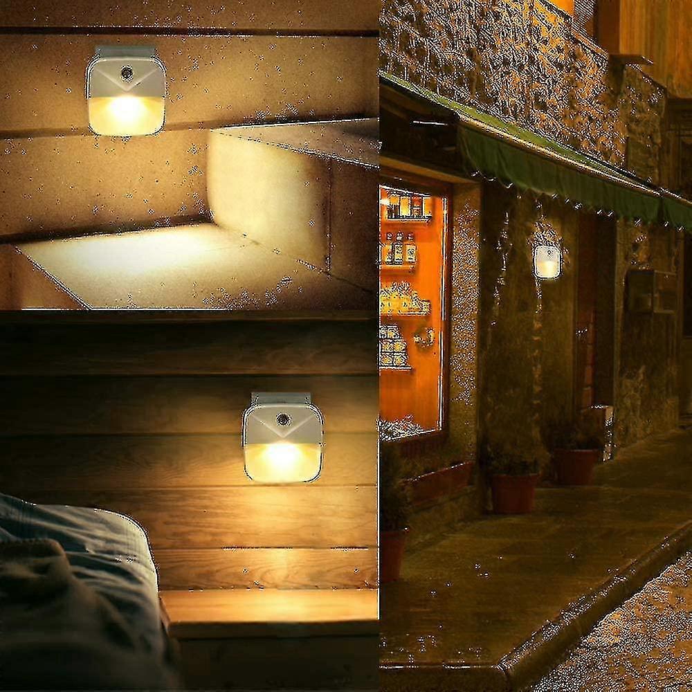 6 Pieces Sensor Night Light Intelligent Led Night Light Induction Night ...