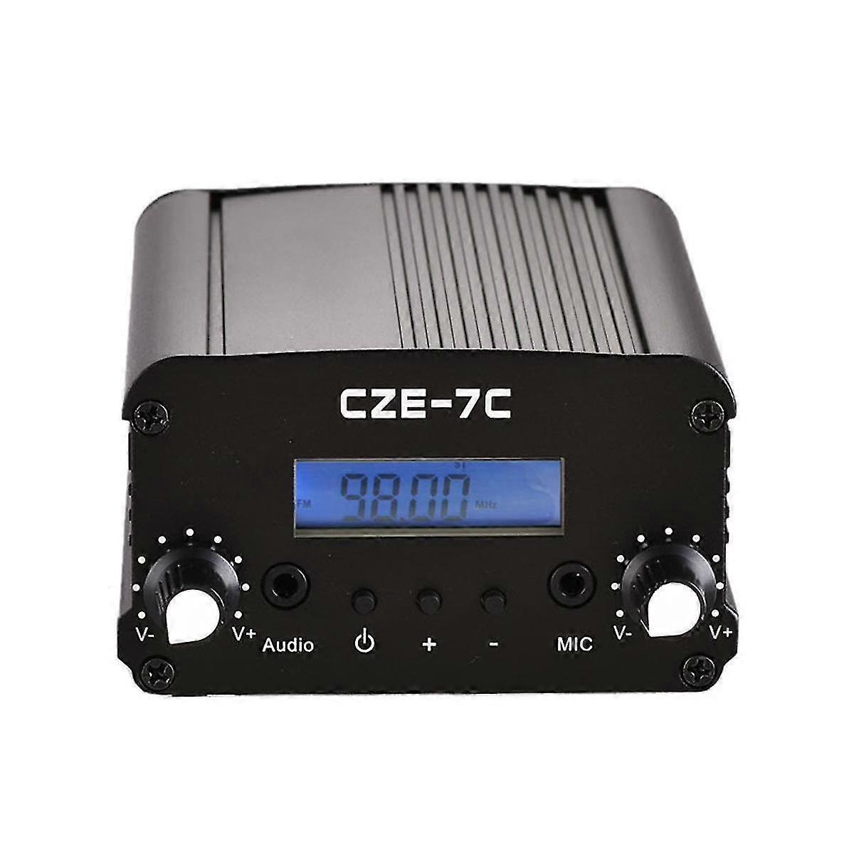 Cze-7c 7w Long Range Fm Transmitter For Drive-in Church, School ...