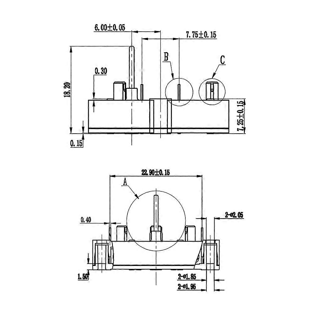 Auto Instrument Stepper Motor BKA30-R5 1mm Axis Diameter 40dB Low Noise ...