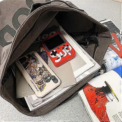 Canvas Messenger Vintage Bag Alt Emo Crossbody Bag Goth Punk Shoulder ...