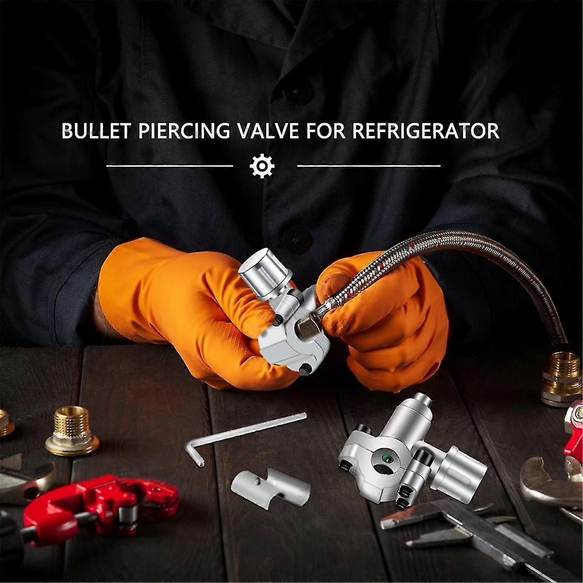 10Pack BPV-31 Piercing Valve Line Tap Valve Kits Adjustable for Air ...