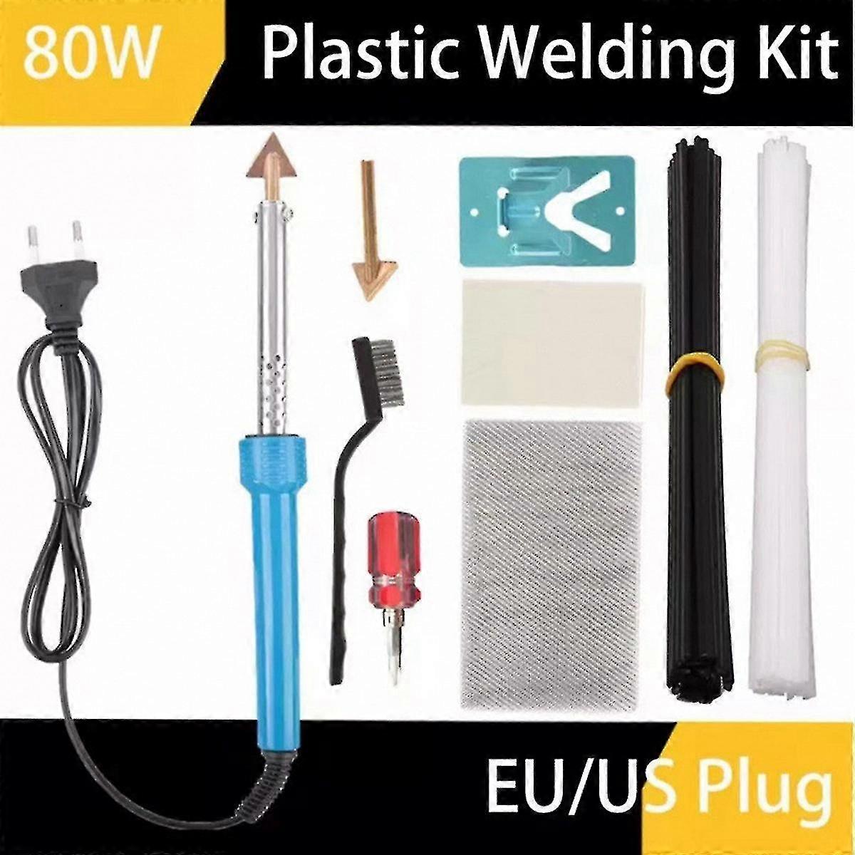 Plastic Welder Kit 80w Car Welding Repair Kit For Bumper Repair Solder ...