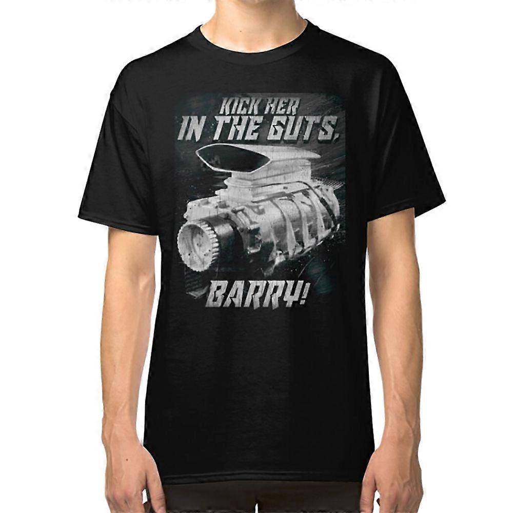 The Last of the V8s Kick Her in the Guts Barry! T-shirt | Fruugo UK