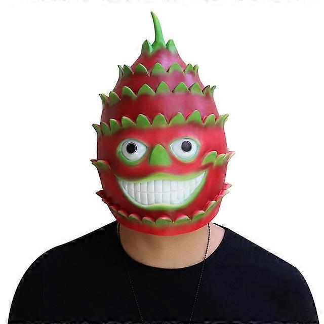Pineapple Mask Novelty Halloween Cosplay Fruit Latex Mascara Full Face ...