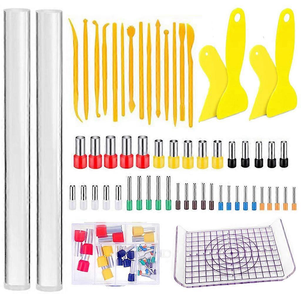 61 Pcs Pottery Clay Tools Set Clay Shaping Tools for DIY Crafts | Fruugo DK